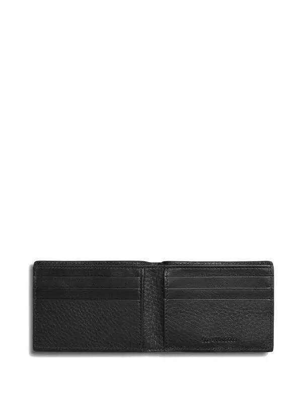 Shinola Slim Grained-leather Bi-fold Wallet - Black