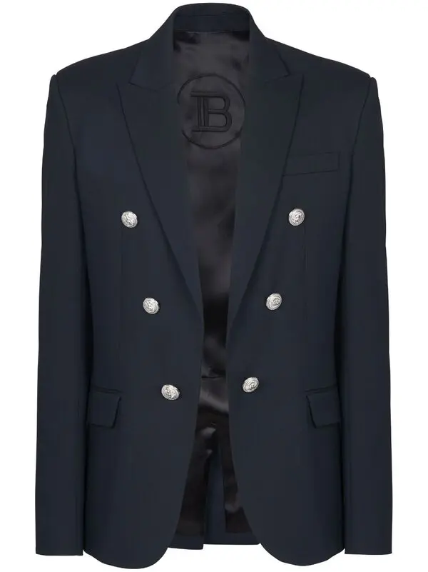 Balmain Button-detailed Wool Blazer