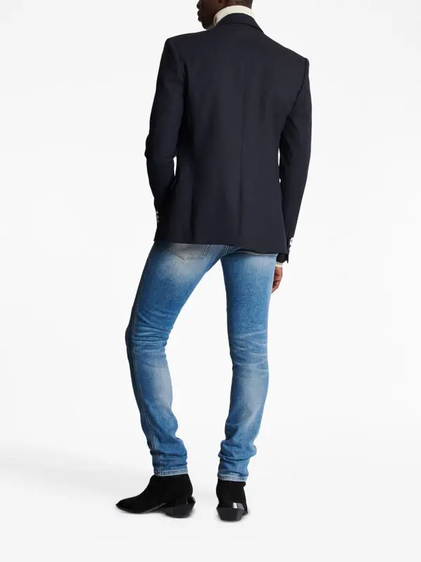 Balmain Button-detailed Wool Blazer