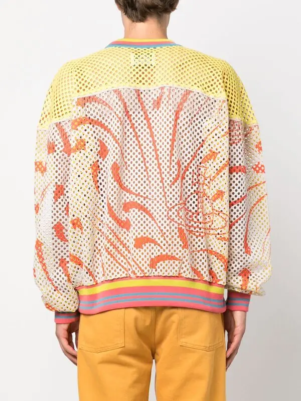 VIVIENNE WESTWOOD Fresh Mesh Sweatshirt - Yellow