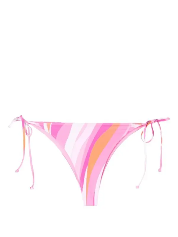 MC2 SAINT BARTH Abstract-print Bikini Bottoms