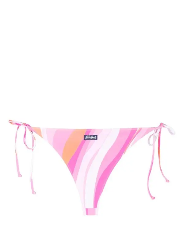 MC2 SAINT BARTH Abstract-print Bikini Bottoms