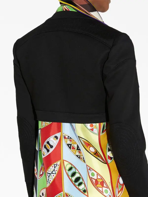 Emilio Pucci Open-front Cropped Jacket