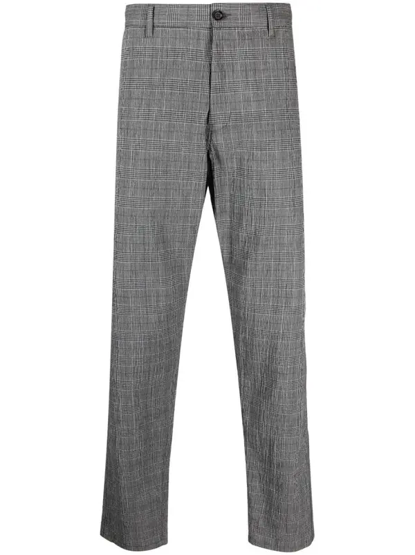 Aspesi Plaid-pattern Tailored Trousers