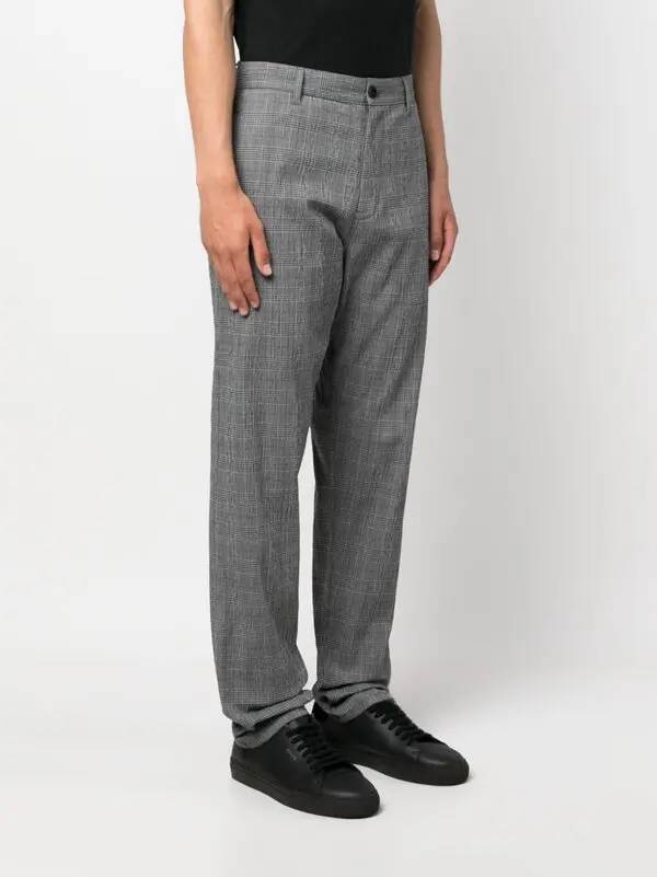 Aspesi Plaid-pattern Tailored Trousers