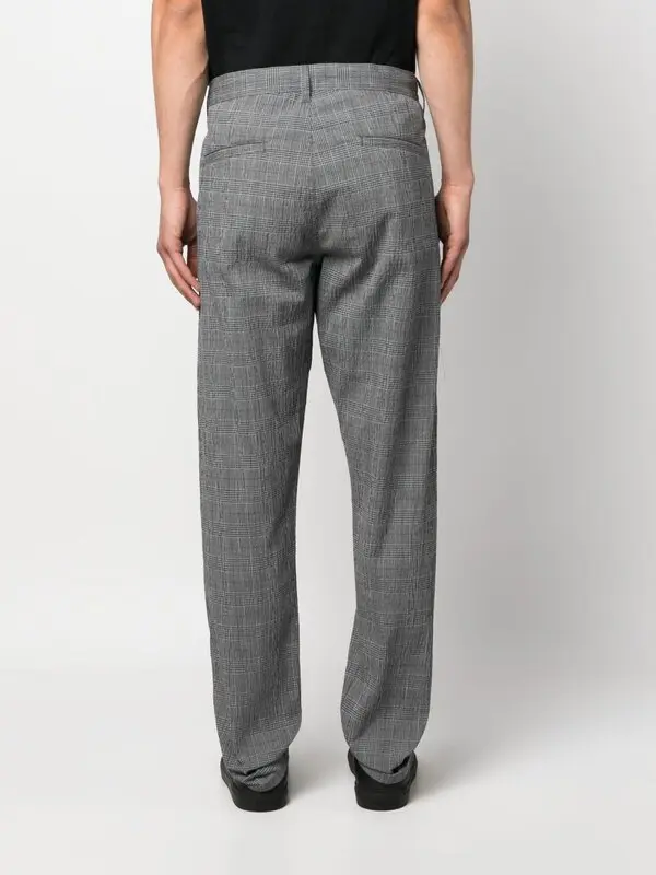 Aspesi Plaid-pattern Tailored Trousers