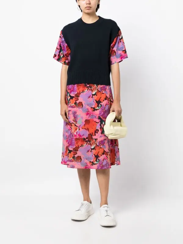 Paul Smith Graphic-print A-line Skirt