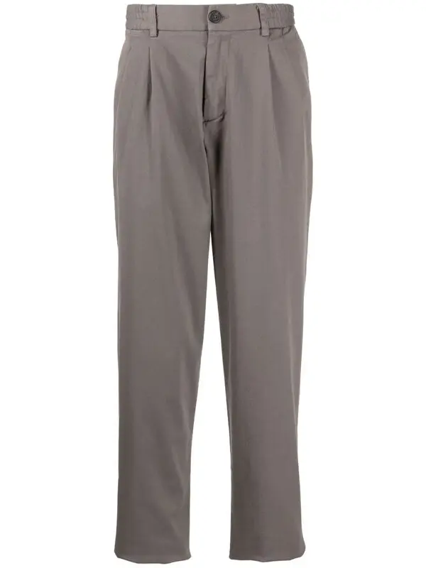 CRUCIANI Straight-leg Pleated Trousers