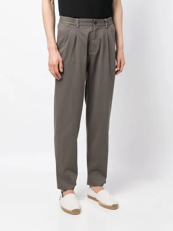 CRUCIANI Straight-leg Pleated Trousers