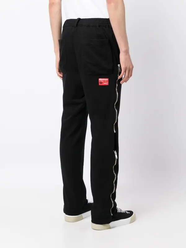 UNDERCOVERISM Logo-patch Straight-leg Trousers