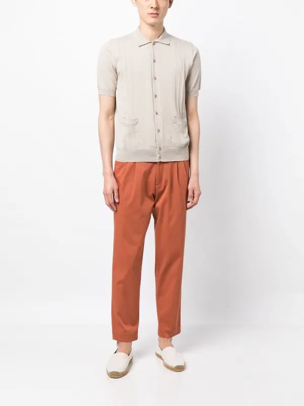 CRUCIANI Pleated Tapered Trousers