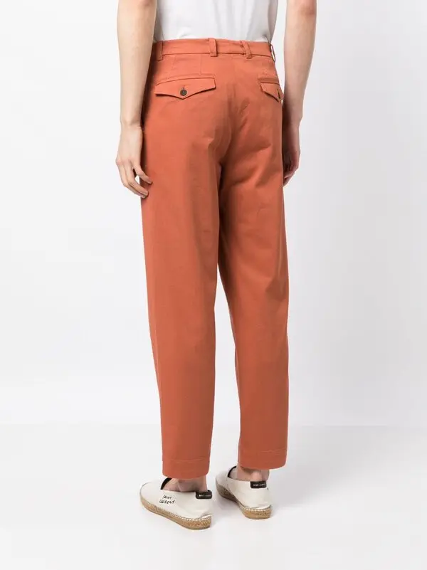 CRUCIANI Pleated Tapered Trousers