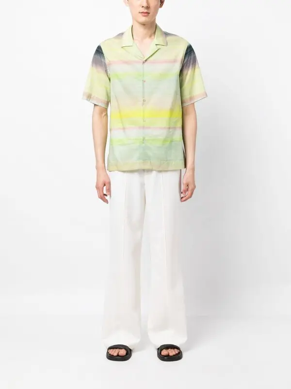 Paul Smith Untitled Stripe' Short-sleeve Shirt