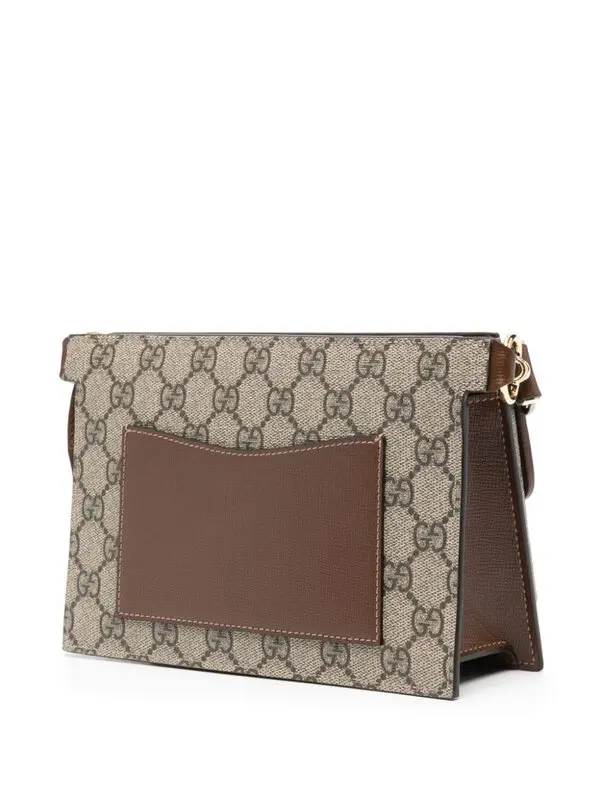 Gucci Gg Supreme Canvas Belt Bag - Neutrals