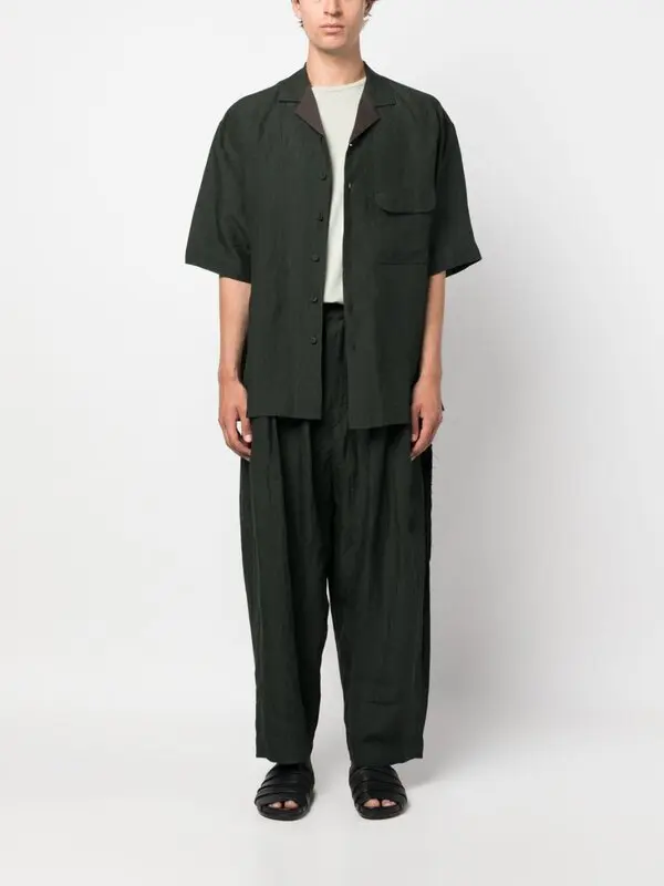 ZIGGY CHEN Oversized Short-sleeve Shirt