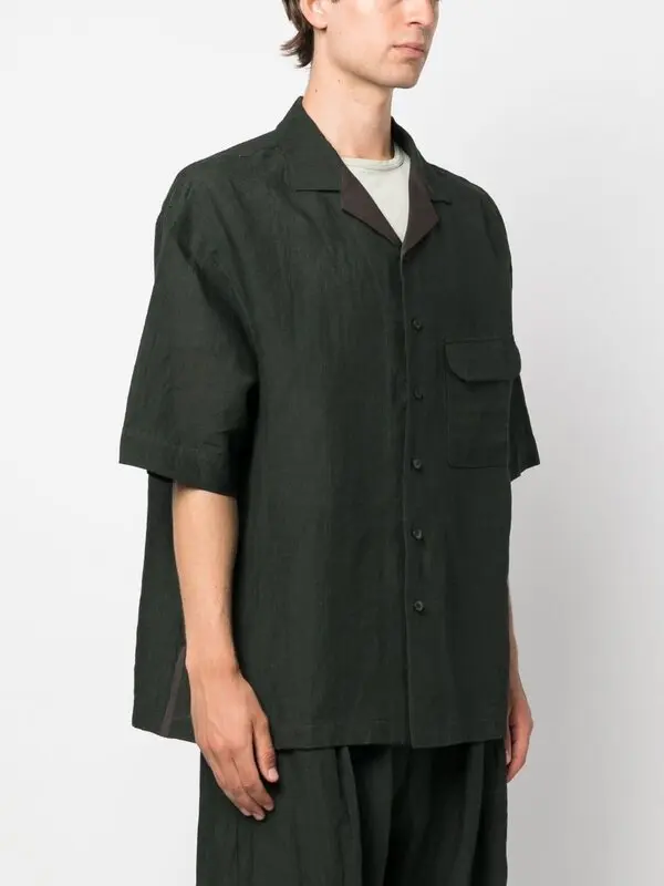 ZIGGY CHEN Oversized Short-sleeve Shirt
