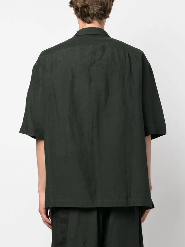 ZIGGY CHEN Oversized Short-sleeve Shirt