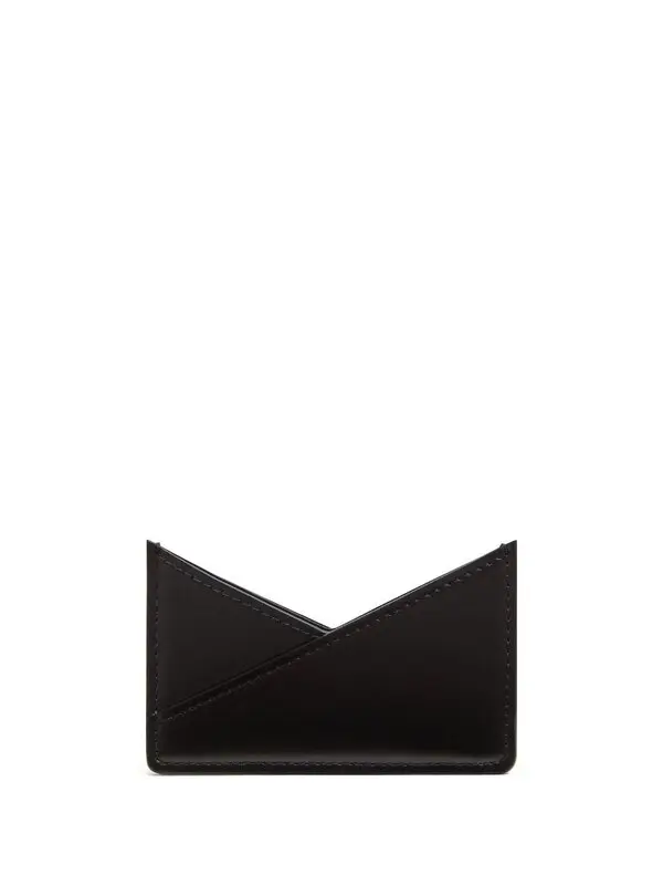 MAISON MARGIELA Japanese 6 Leather Card Holder - Black