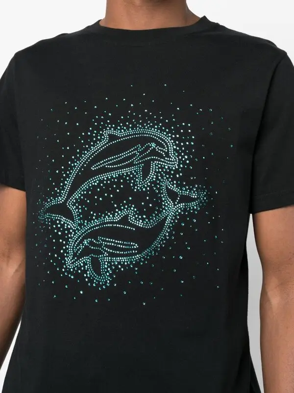 BOTTER Rhinestone-embellished Dolphin T-shirt