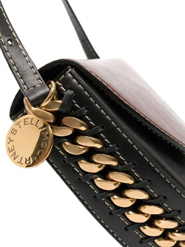 Stella McCartney Frayme Ryder Flap Shoulder Bag