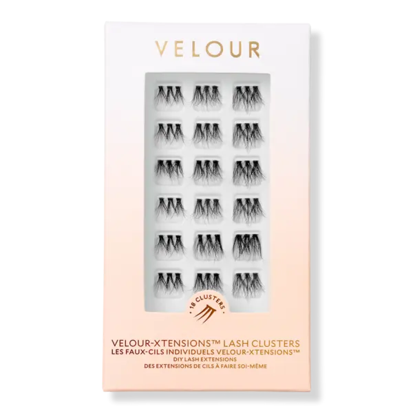VELOUR Xtension Hybrid Lash Extension Cluster Refills - One-color