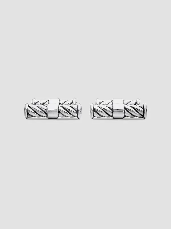David Yurman Cable Collection Classic Sterling Cuff Links