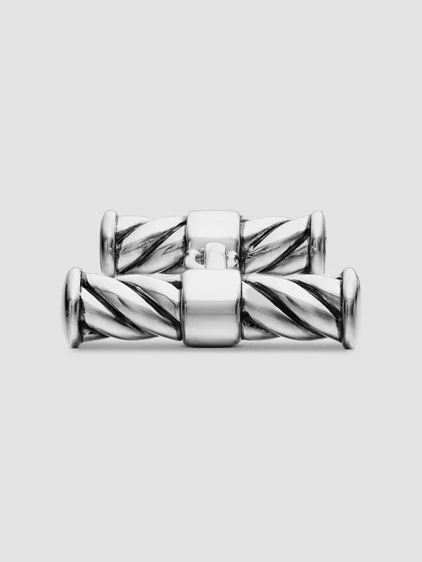 David Yurman Cable Collection Classic Sterling Cuff Links