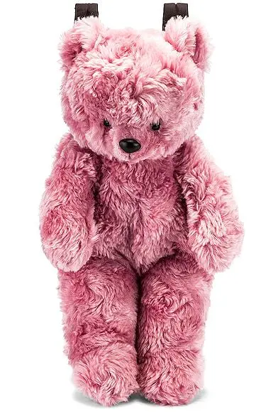 Vetements Teddy Bear Backpack Pink Editorialist