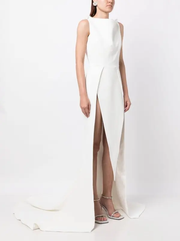 Maticevski Obsession Fishtail-train Gown