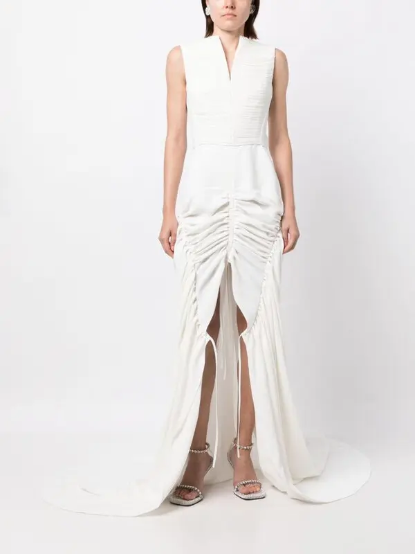 Maticevski Totem Gathered Gown