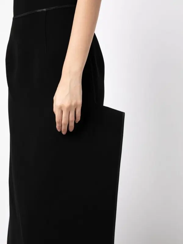 Maticevski Pureness Cut Away Skirt - Black