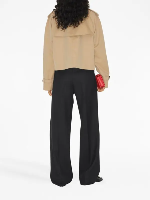 Burberry Double-breasted Trench Coat - Neutrals