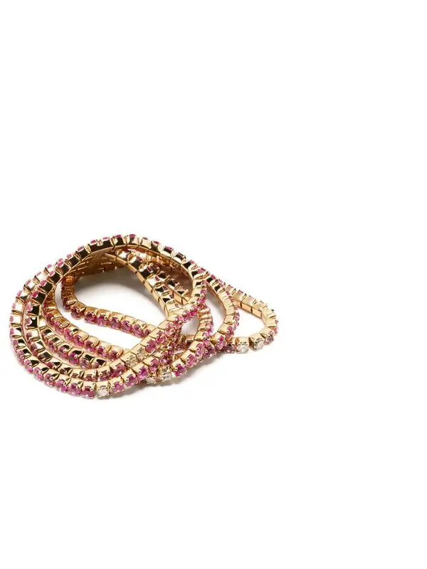 Shay 18k Yellow Gold 5 Thread Sapphire Ring