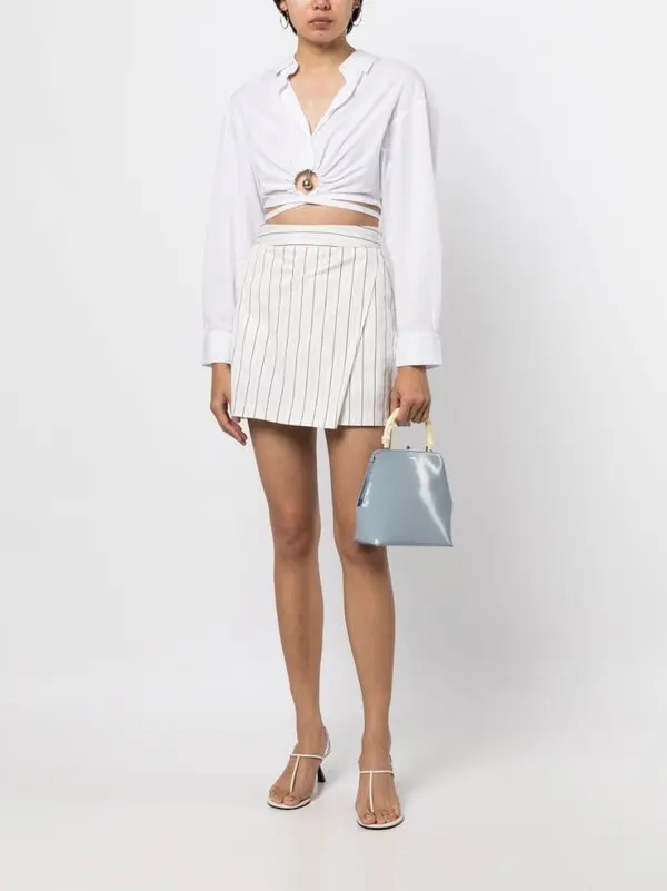Palmer//harding Striped Layered Shorts