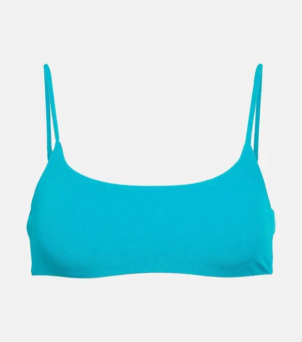 Jade Swim Muse Bikini Top - Blue