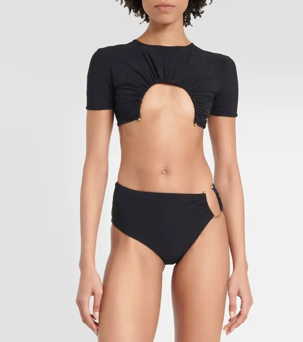 Christopher Esber Cutout Bikini Top