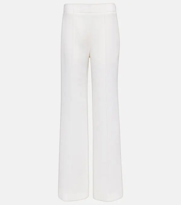 Chloé Ribbed-knit Wool Pants