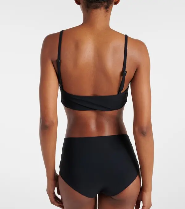 Christopher Esber Orbit High-rise Bikini Bottoms - Black