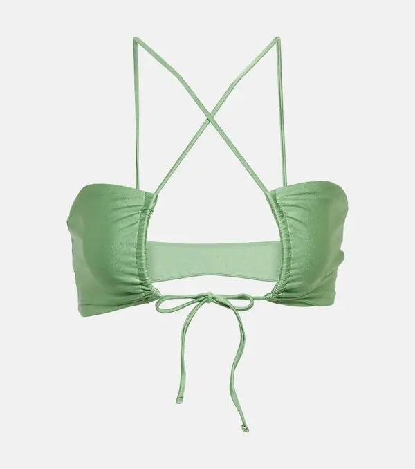 Jade Swim Livi Bikini Top - Green