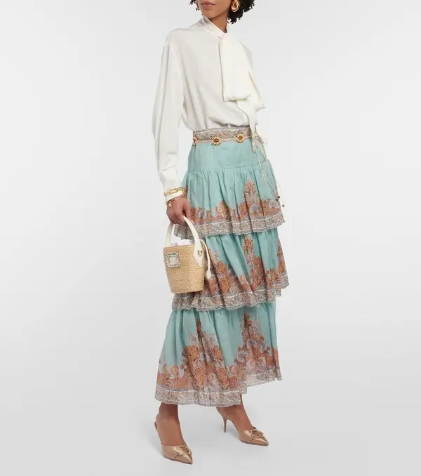 MALONE SOULIERS Missy 85 Embellished Mules - Brown