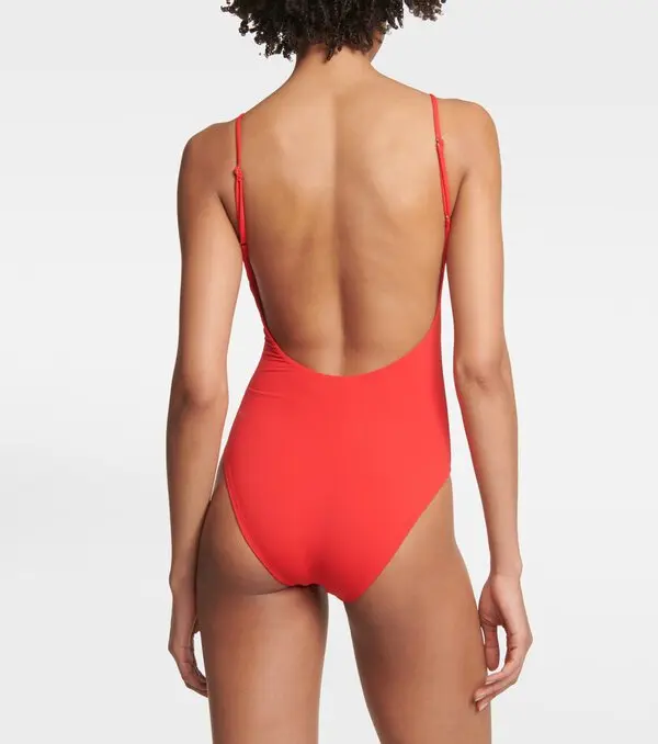 Melissa Odabash Nerano Lace-up Swimsuit