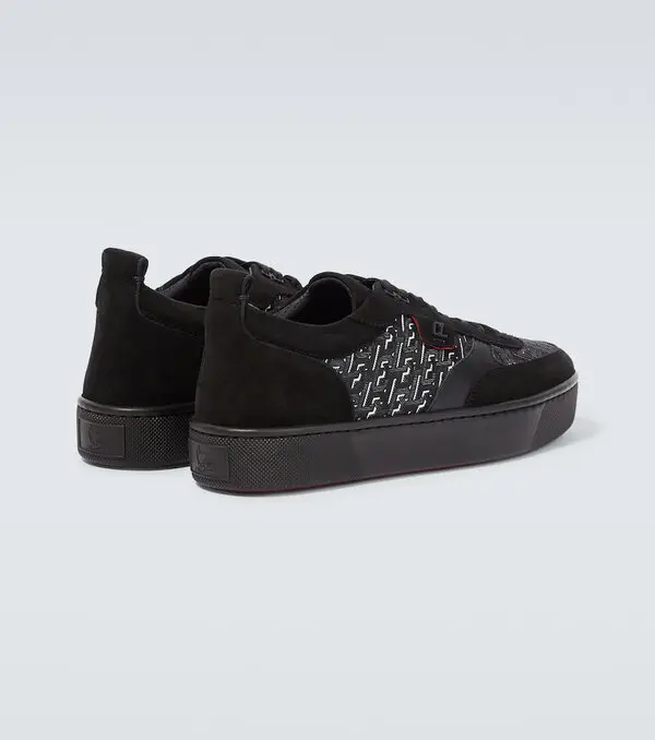 CHRISTIAN LOUBOUTIN Happyrui Low Top Sneakers - Black