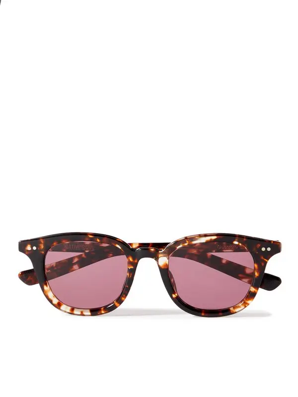 Native Sons Guerrero Square-Frame Acetate Sunglasses In