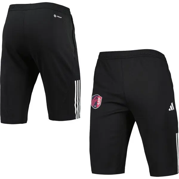 Adidas St. Louis City Sc 2023 On-field Training Aeroready Half Pants - Black