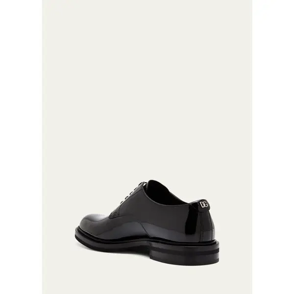 Dolce & Gabbana Patent Leather Derby Shoes