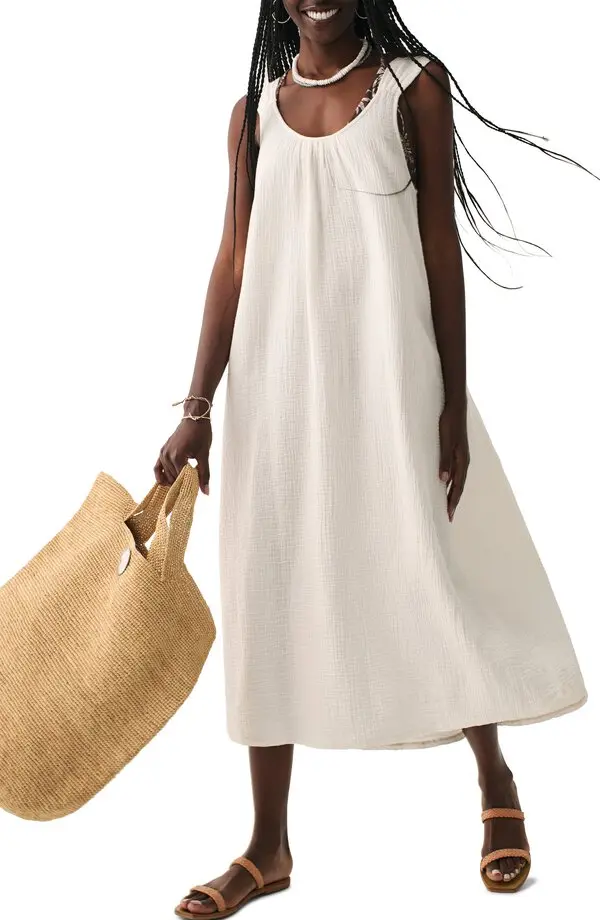 linen midi dress with buttons Gabrielle Linen Button Down Dress