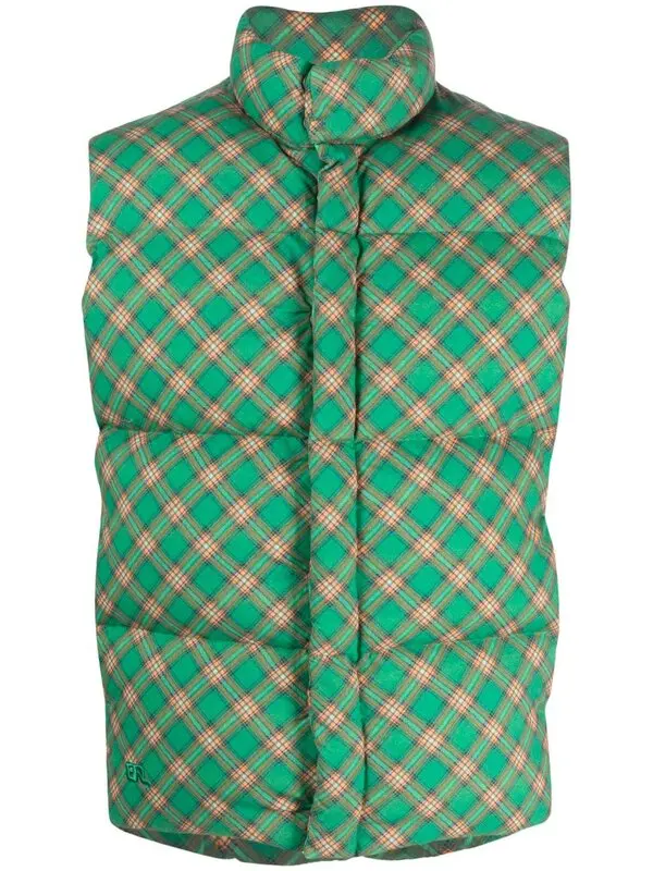 ERL Checked Padded Gilet