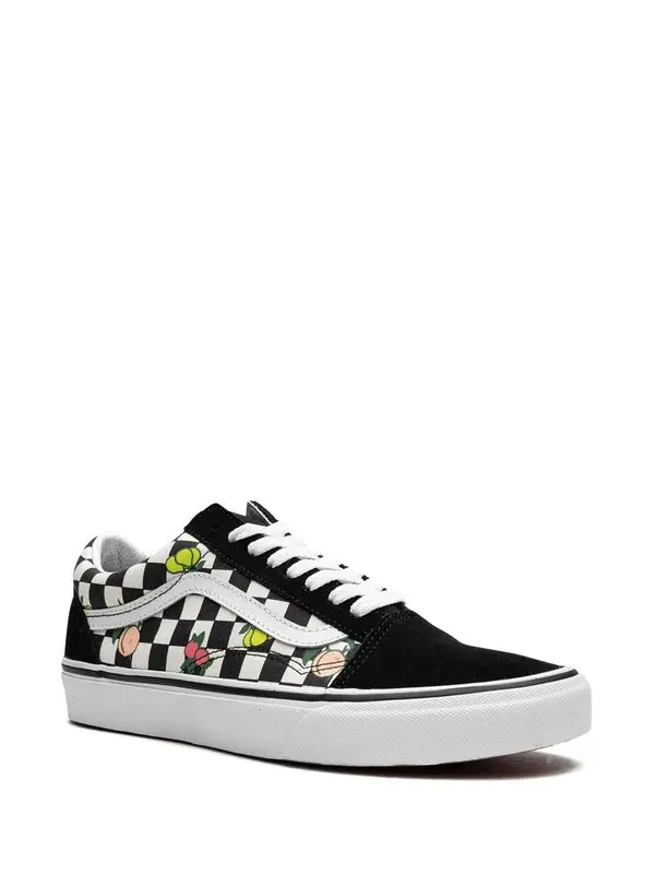 VANS Old Skool Fruit Checkerboard Sneakers - Black