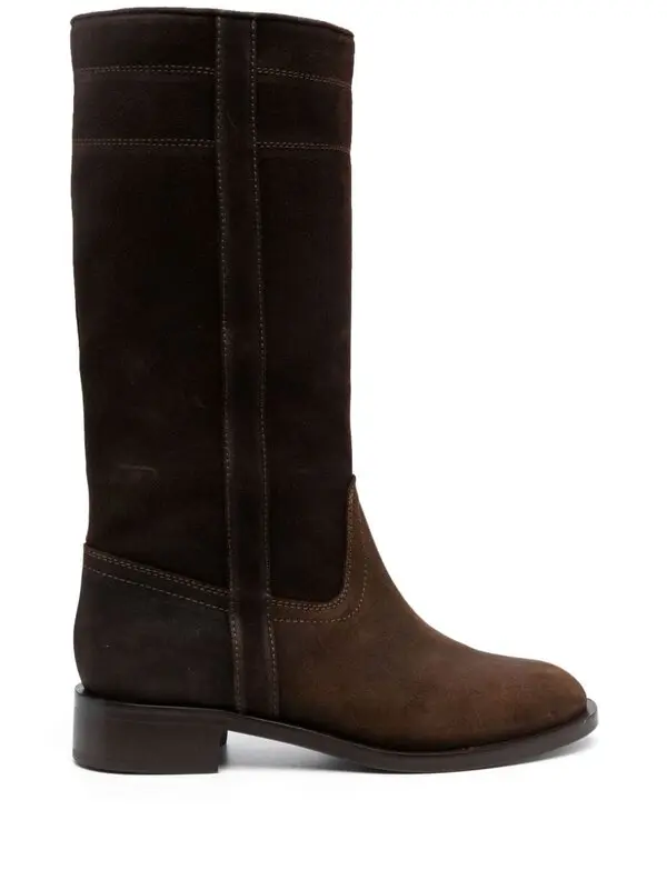 SCAROSSO Tess 30mm Suede Boots