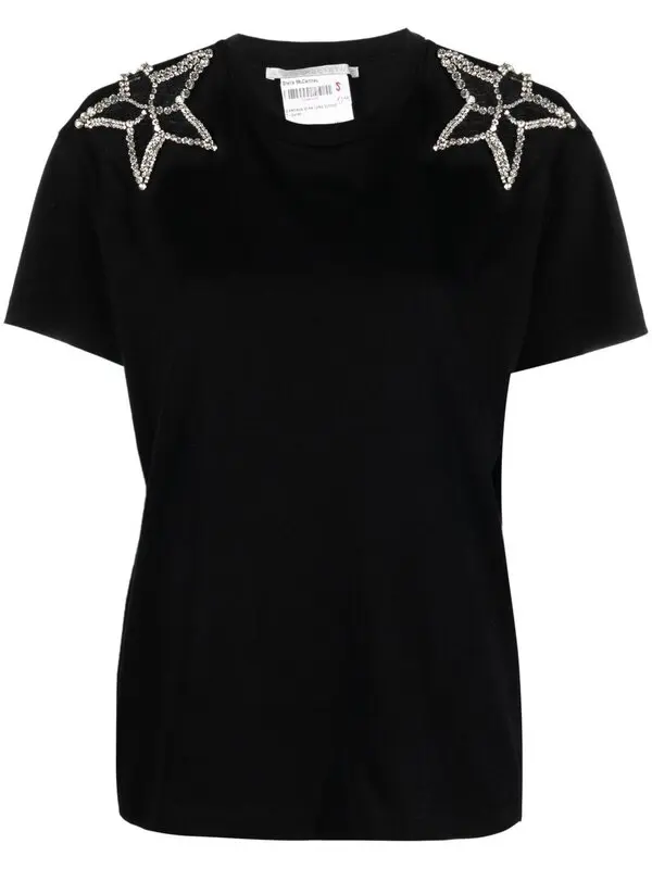 Stella McCartney Crystal-embellished T-shirt